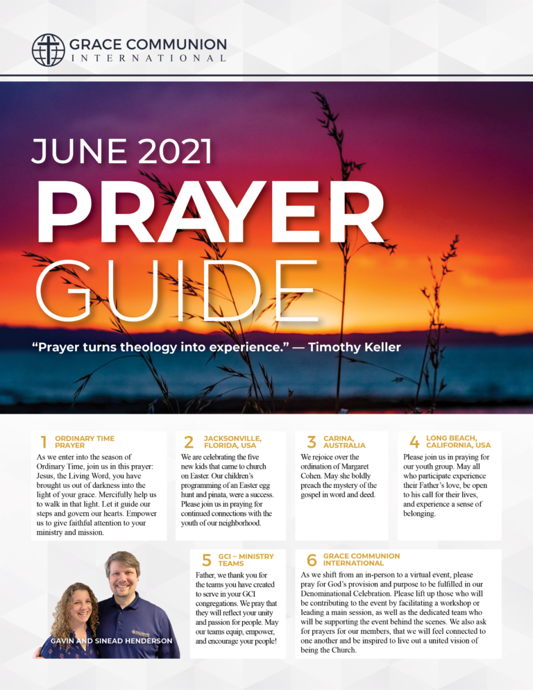 June Prayer Guide – GCI Update