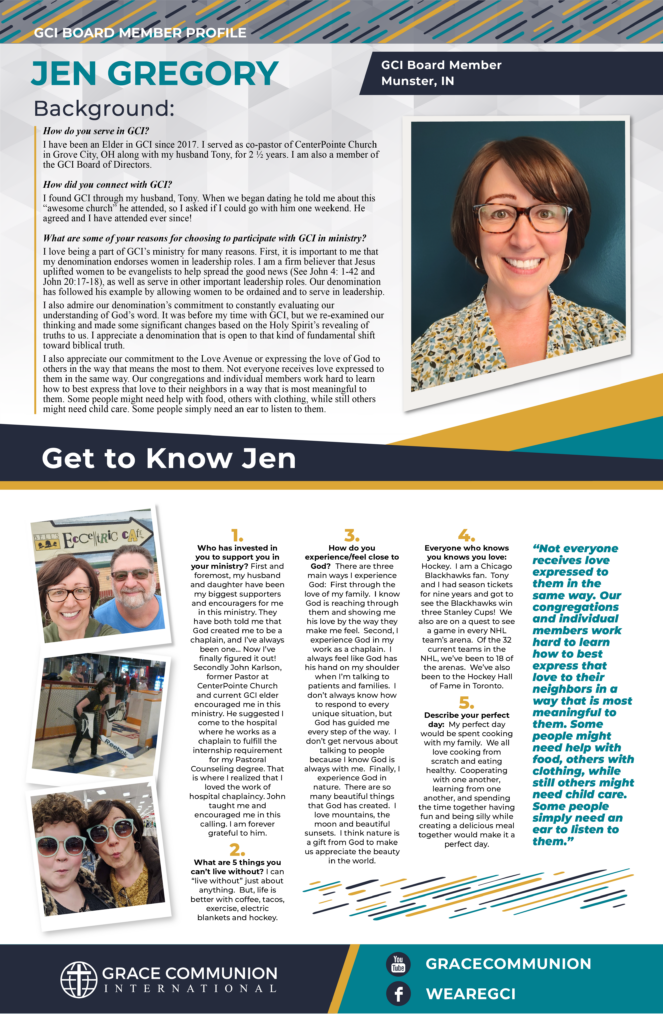 Meet Jen Gregory – GCI Update
