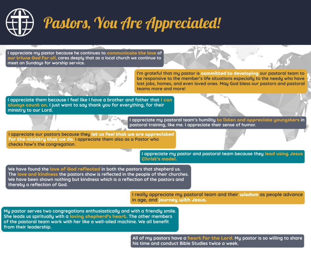 Praise for Our Pastors – GCI Update