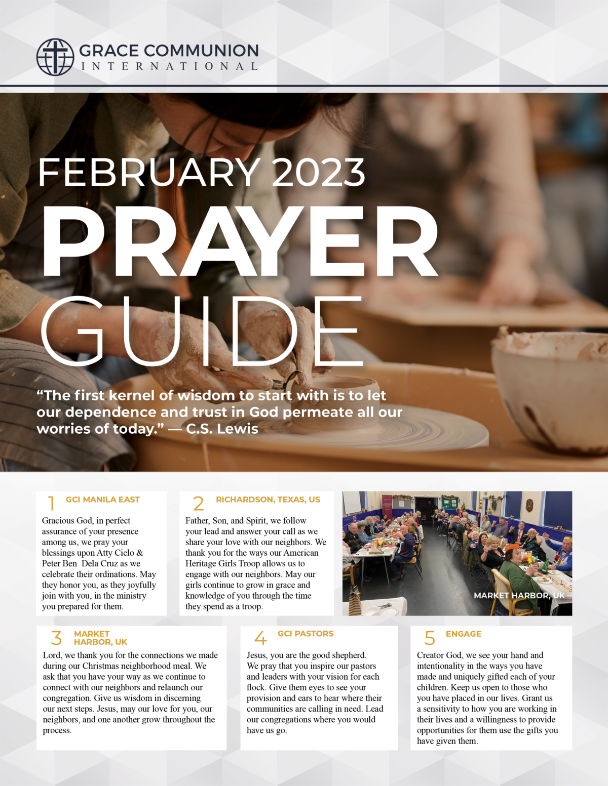 Prayer Guide—February 2023 – GCI Update