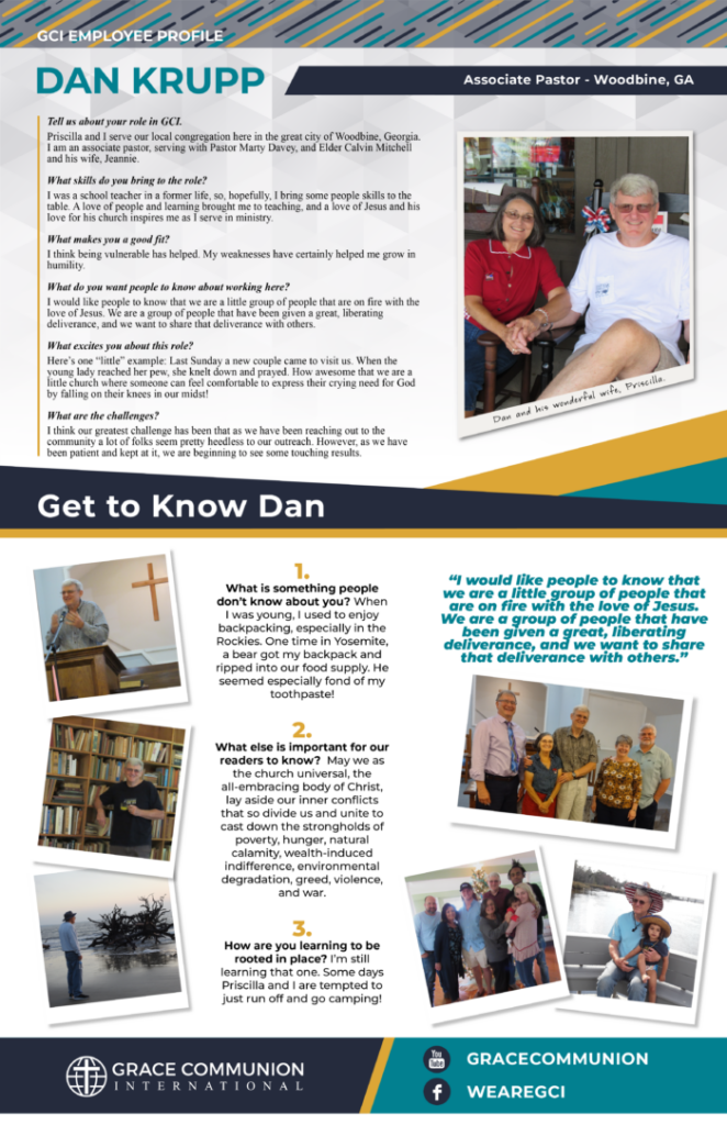 Meet Dan Krupp – GCI Update