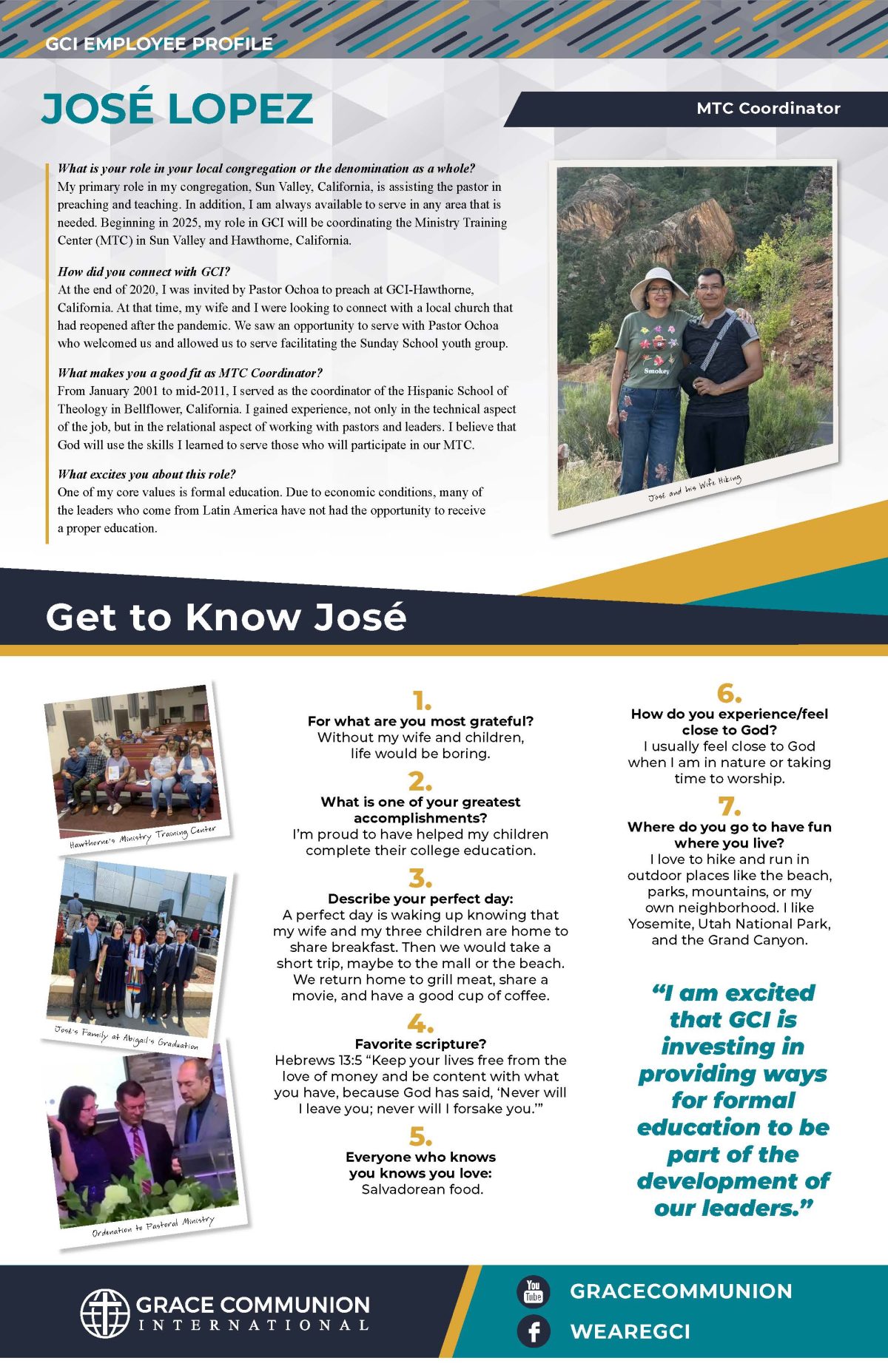 Meet José Lopez – GCI Update