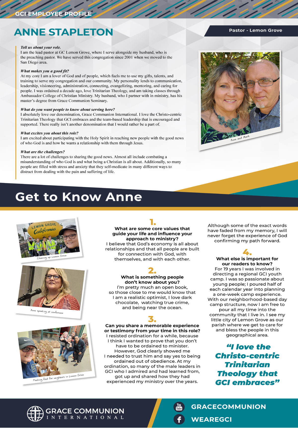 Meet Anne Stapleton – GCI Update