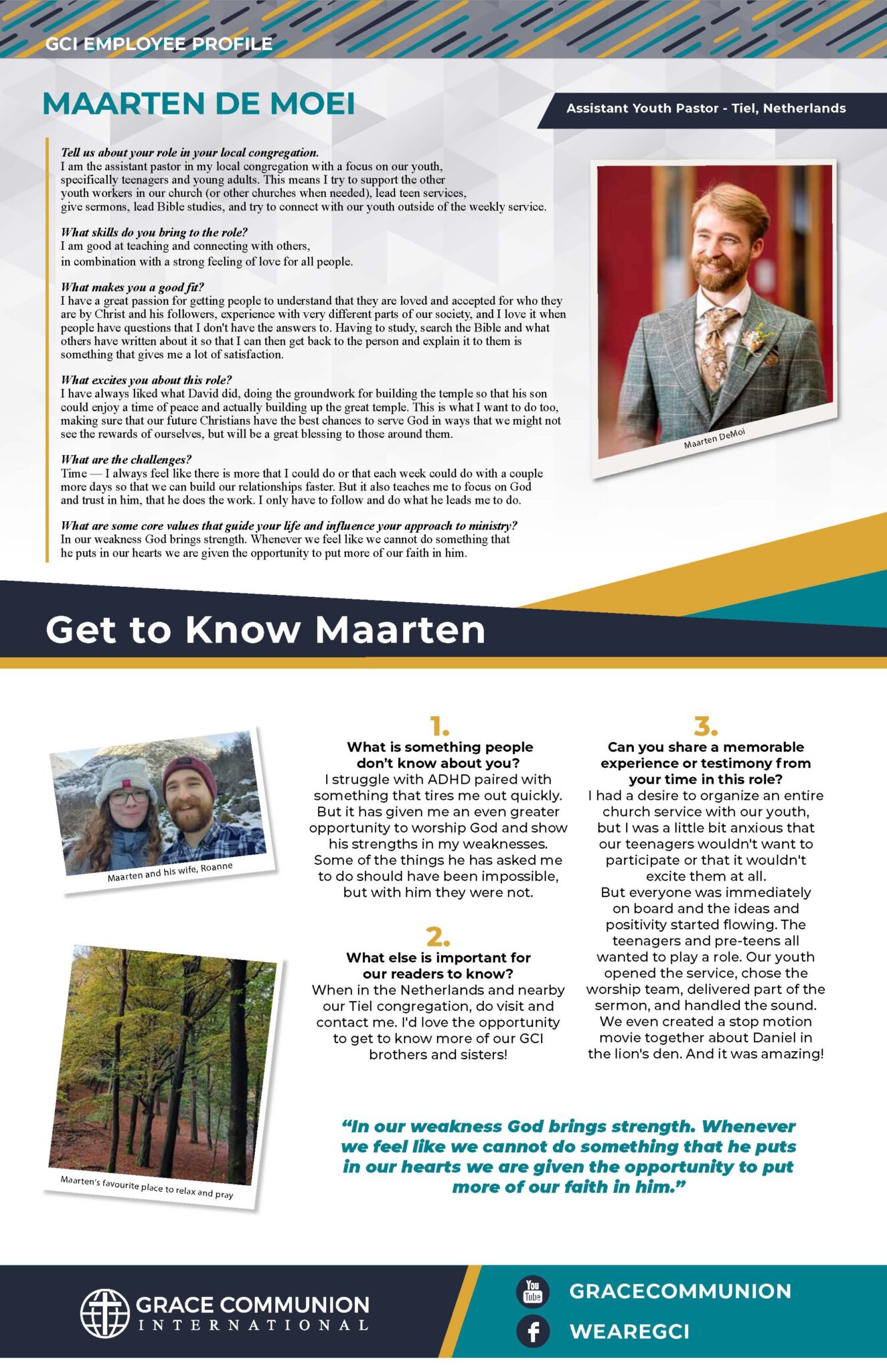 Meet Maarten de Moei – GCI Update